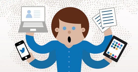 The High Cost of Multitasking - 9GAG