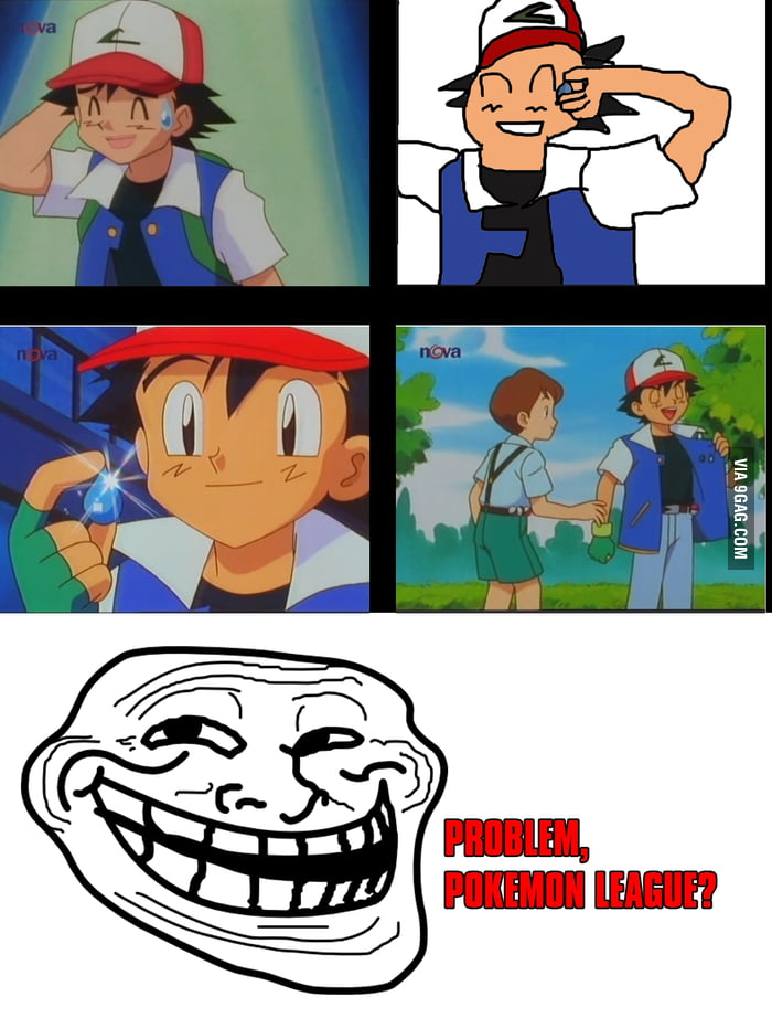 Pokemon trolling - 9GAG