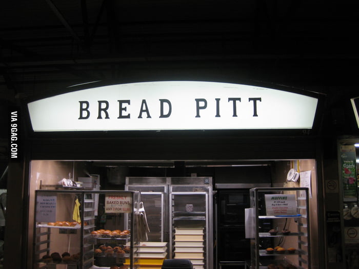 Bread Pitt - 9GAG