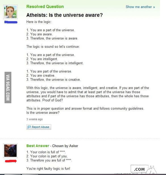 Flawed Logic - 9GAG