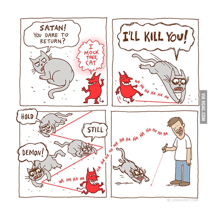 Laser pointer. - 9GAG