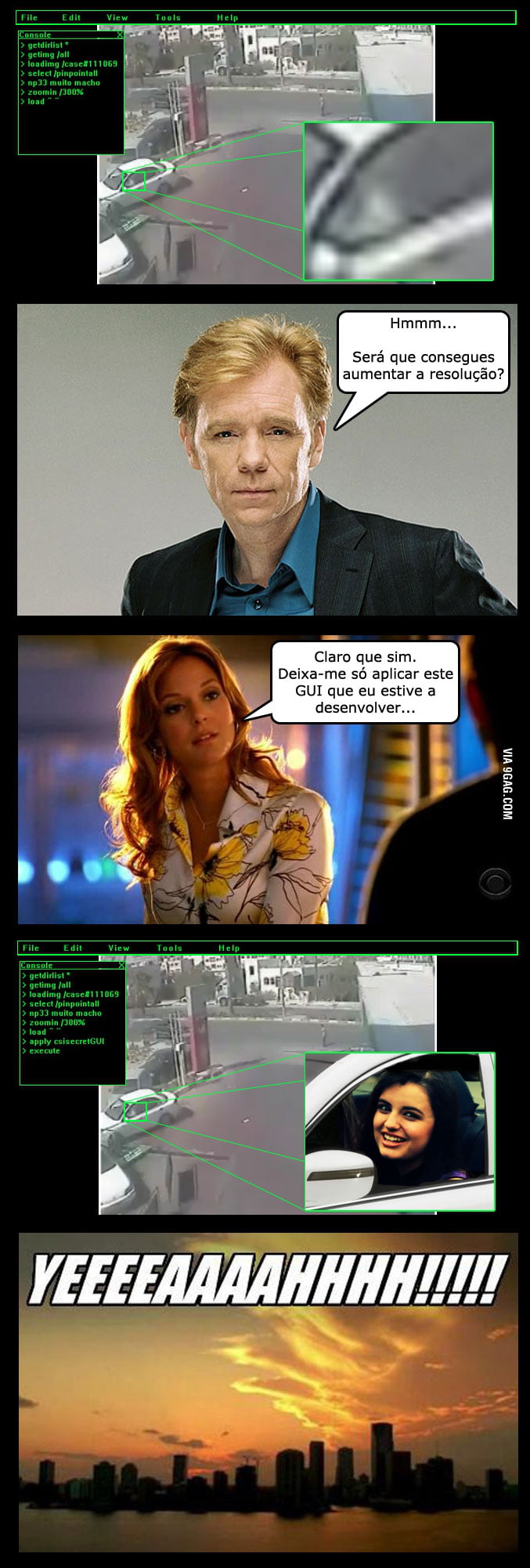 Oh CSI, CSI... - 9GAG