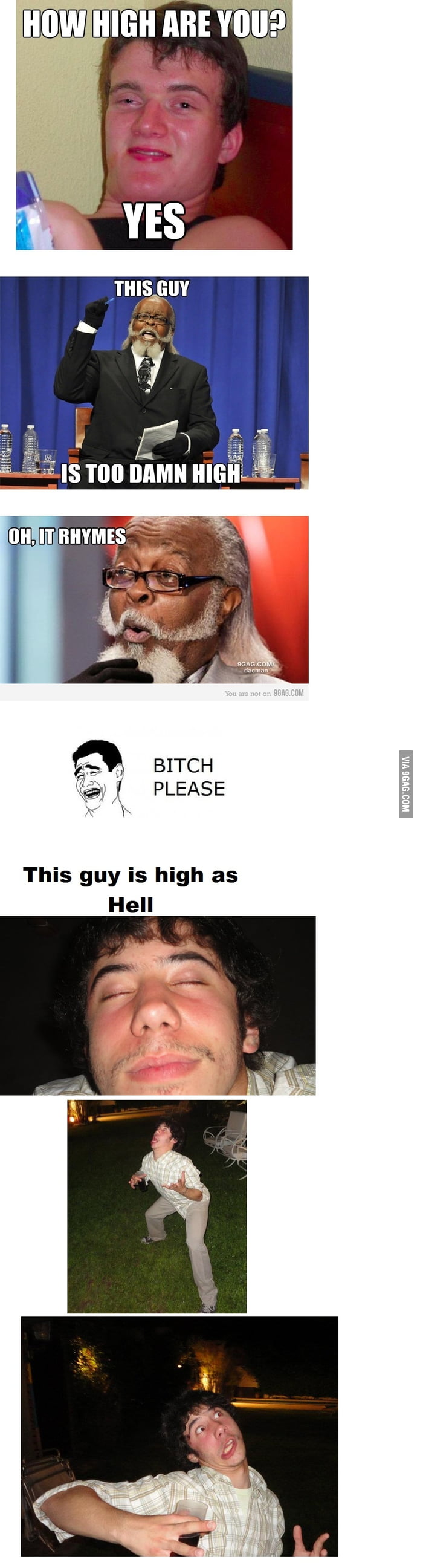High guy is High (FIXED) - 9GAG