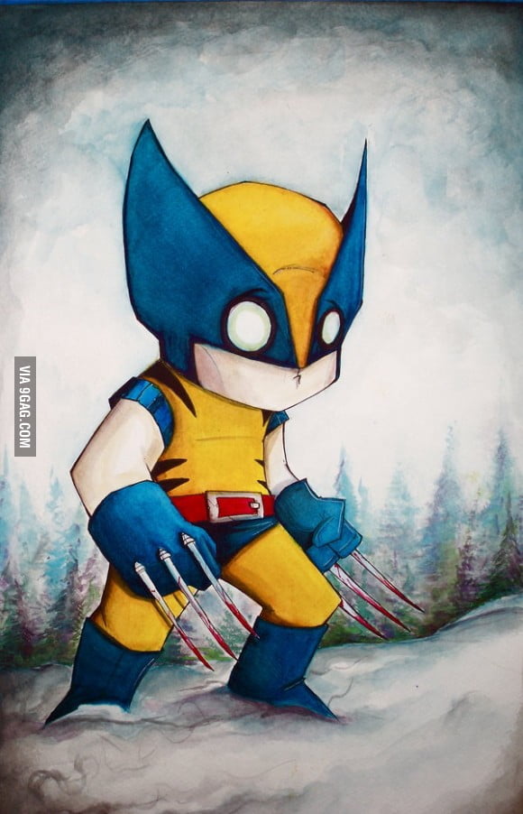 Wolverine kid - 9GAG