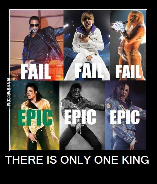 THERE IS ONLY ONE KING - 9GAG