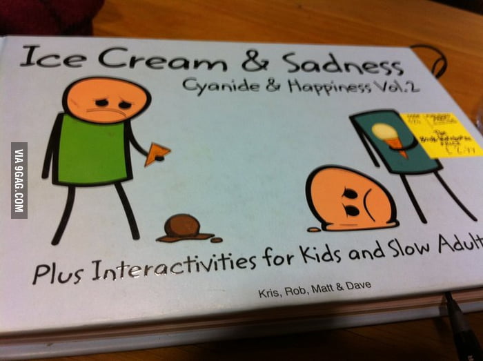 Ice Cream and Sadness - 9GAG