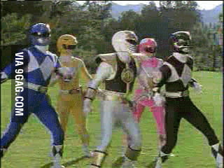 Dance, Dance, Power Rangers! - 9GAG