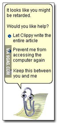 Just Clippy - 9GAG