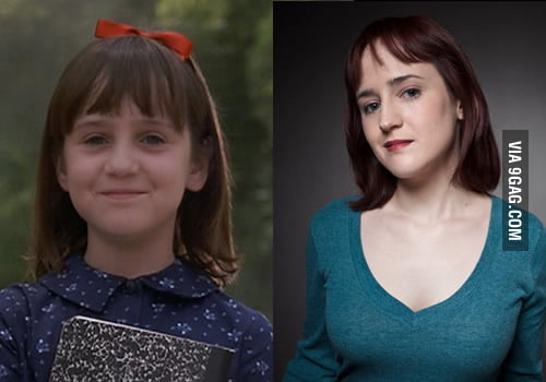 Mara Wilson (matilda) all grow up - 9GAG