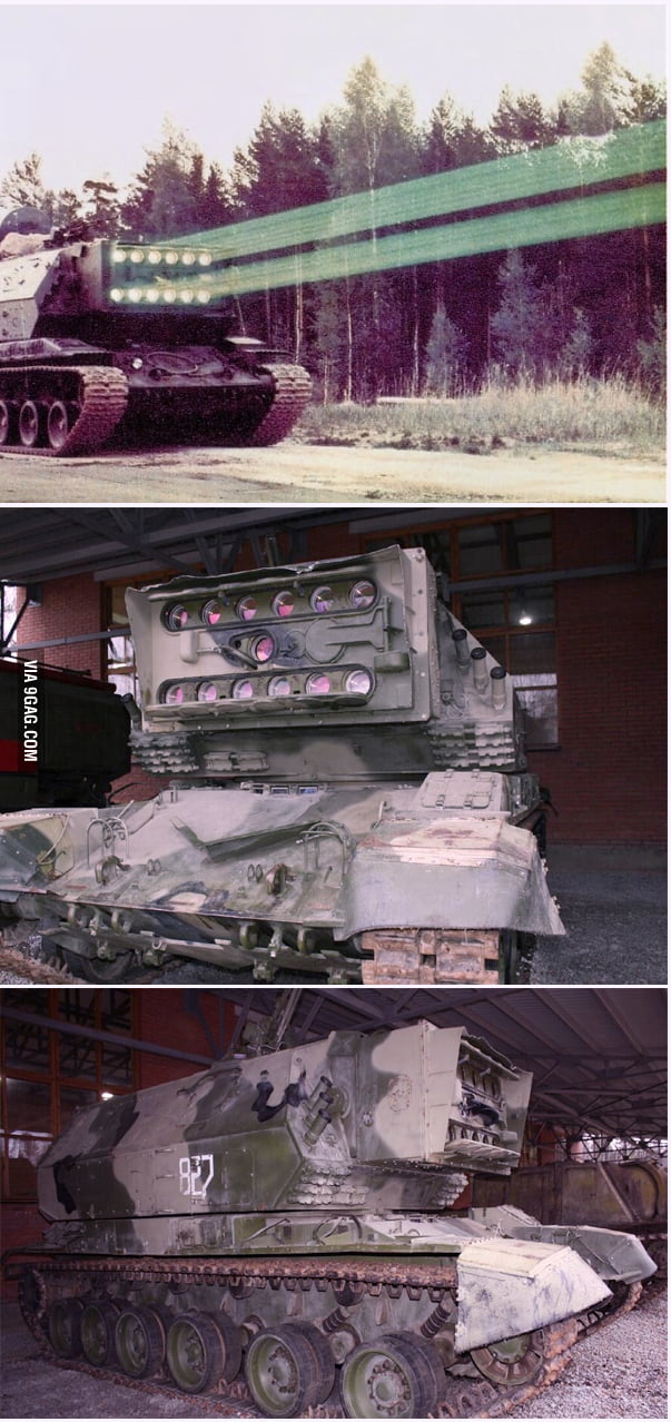 Russian Lazer Tank 1K17 'Stilet' - 9GAG
