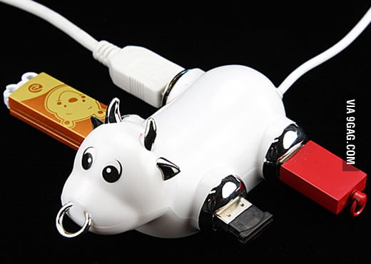 Cow USB Hub - 9GAG