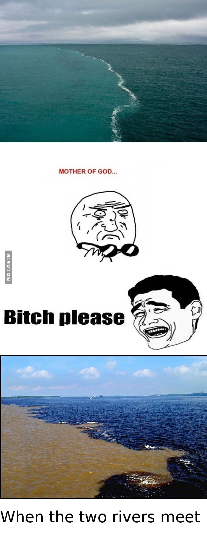 When The Two Seas Meet [Fixed] - 9GAG