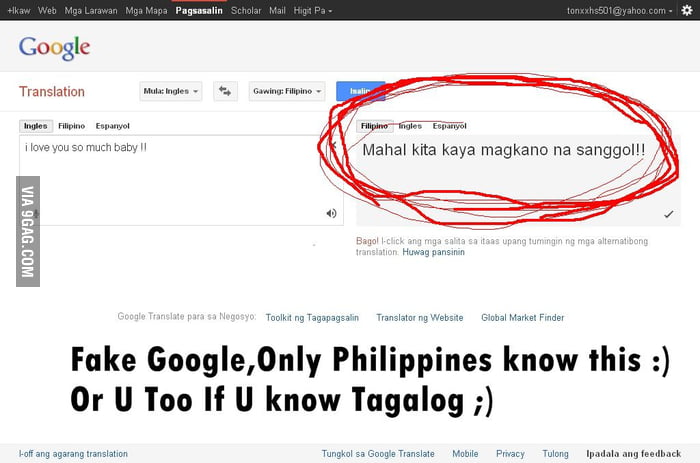 Google Translate Problems :) - 9GAG