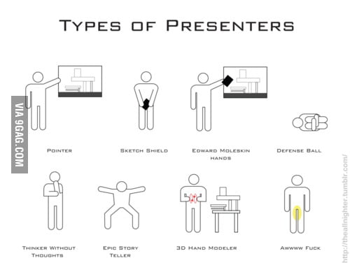 Types of presenters - 9GAG