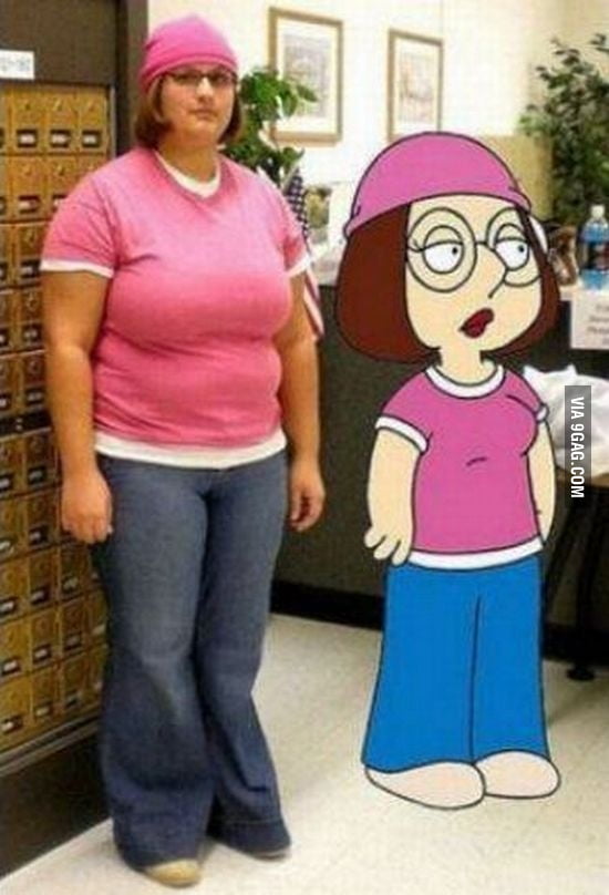 Meg in Real Life - 9GAG