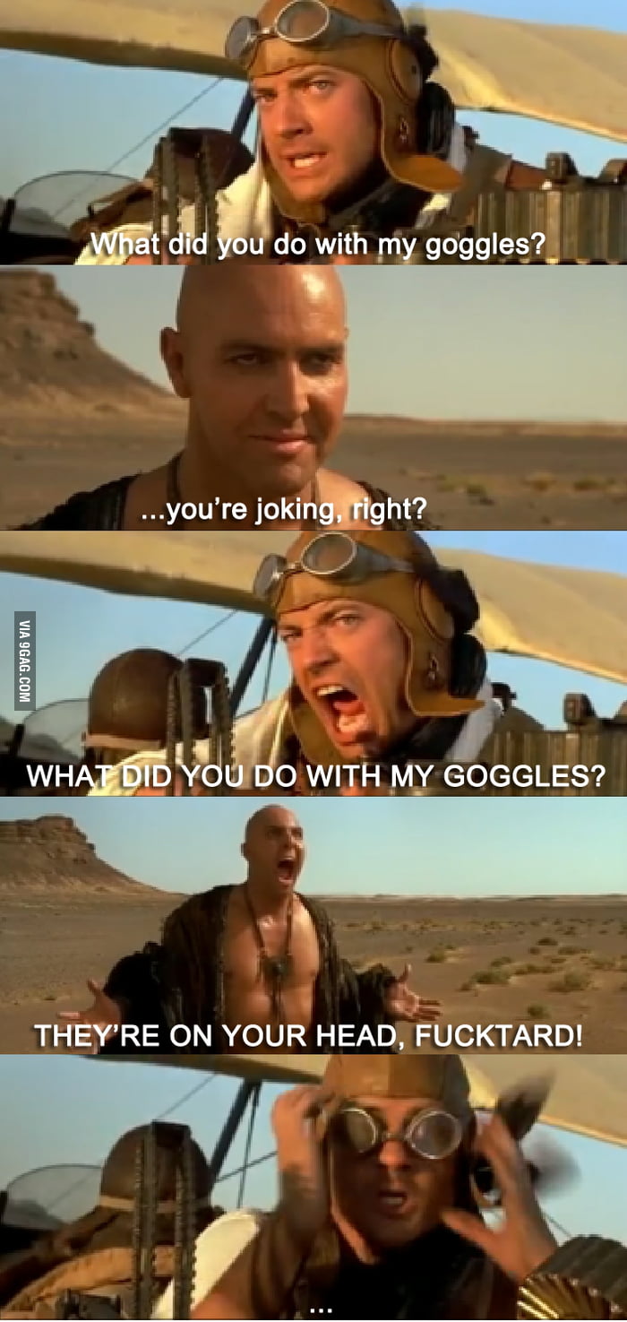 On your head! - 9GAG