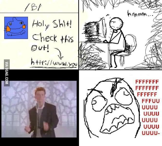 Never gonna.. FFFUUUU! - 9GAG