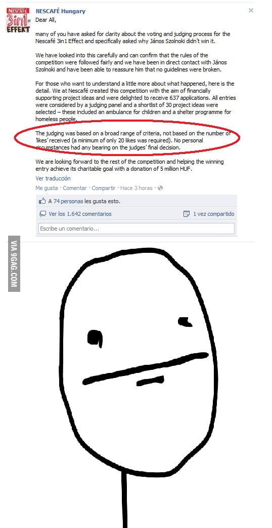 Po po po po poker face! - 9GAG