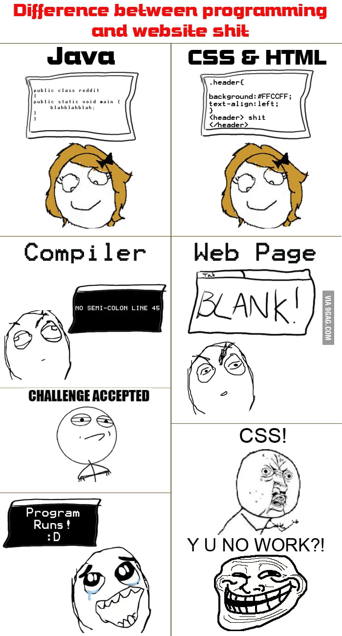Code Differences - 9GAG