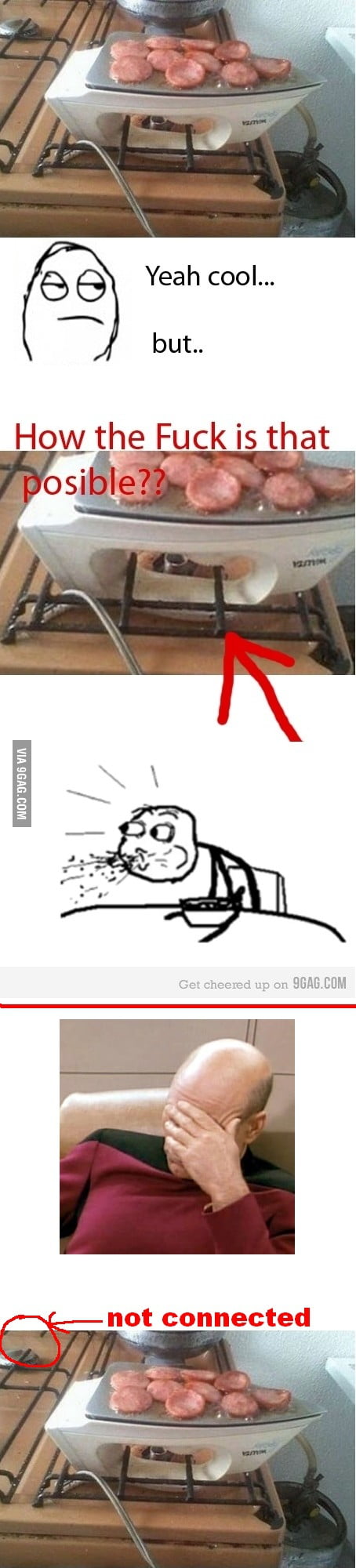 Because a stove is too mainstream [Fixed] - 9GAG