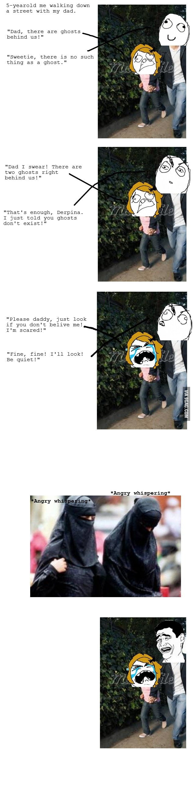 Scary Ghosts - 9GAG