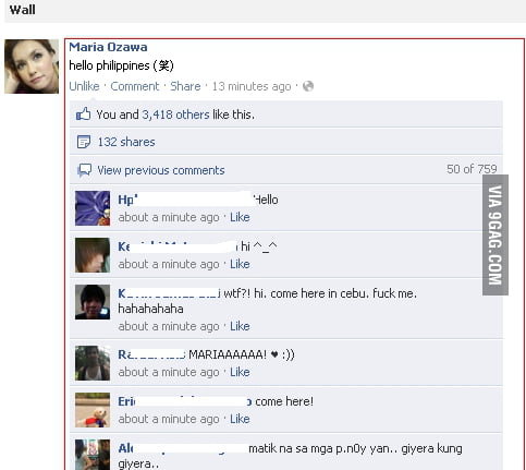Maria Ozawa? Dafuq - 9GAG