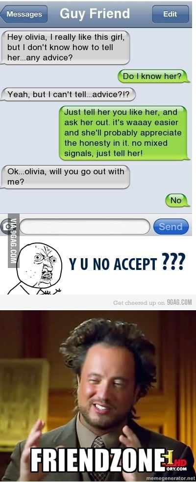 Y u no accept [Fixed] - 9GAG