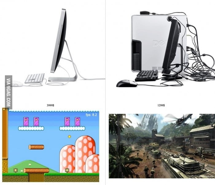 Mac vc PC - 9GAG