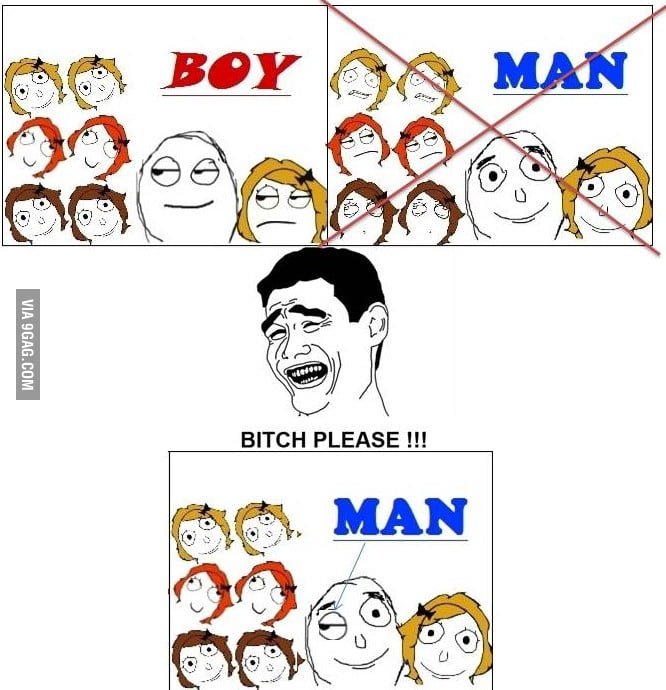 Boy vs Man [Fixed] - 9GAG