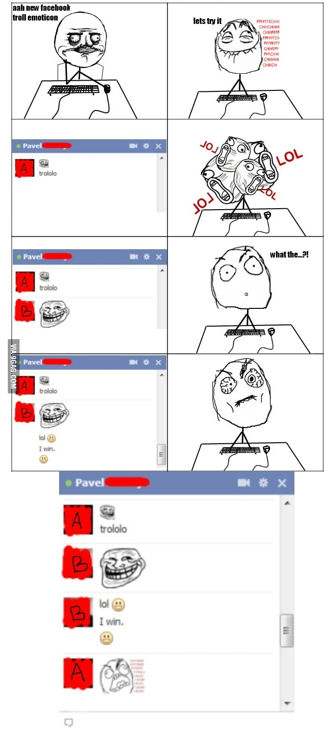 Troll Emoticons trolled me! - 9GAG