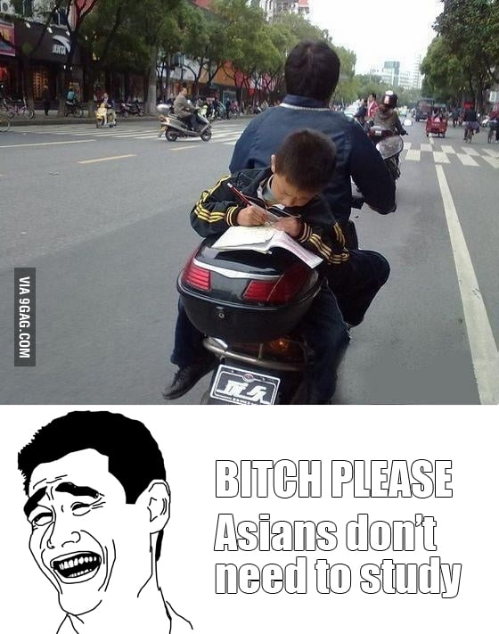 Study Level Asian Meme