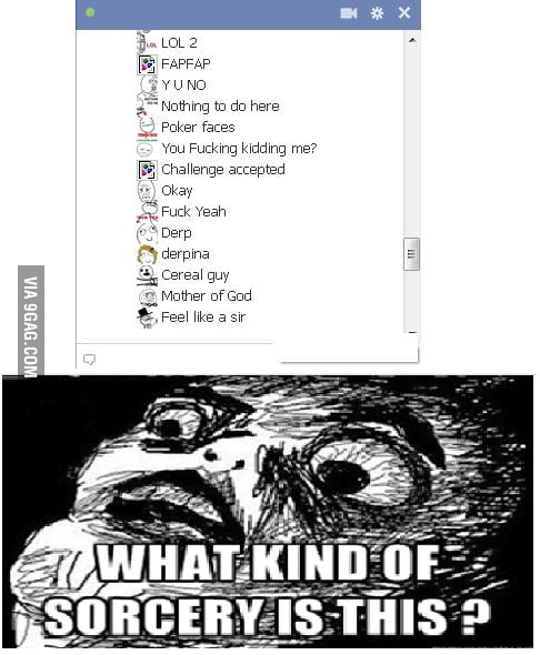Facebook Emoticons - 9GAG