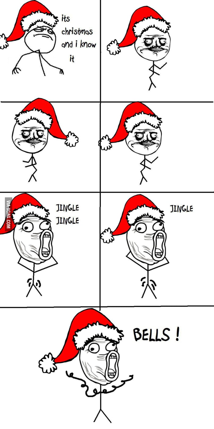 Girl look at that santa - 9GAG