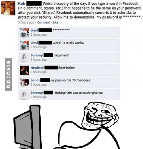 Troll level: 100 - 9GAG