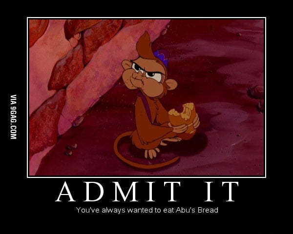 Abu's bread looks so delicious - 9GAG