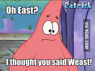 Oh Patrick... - 9GAG