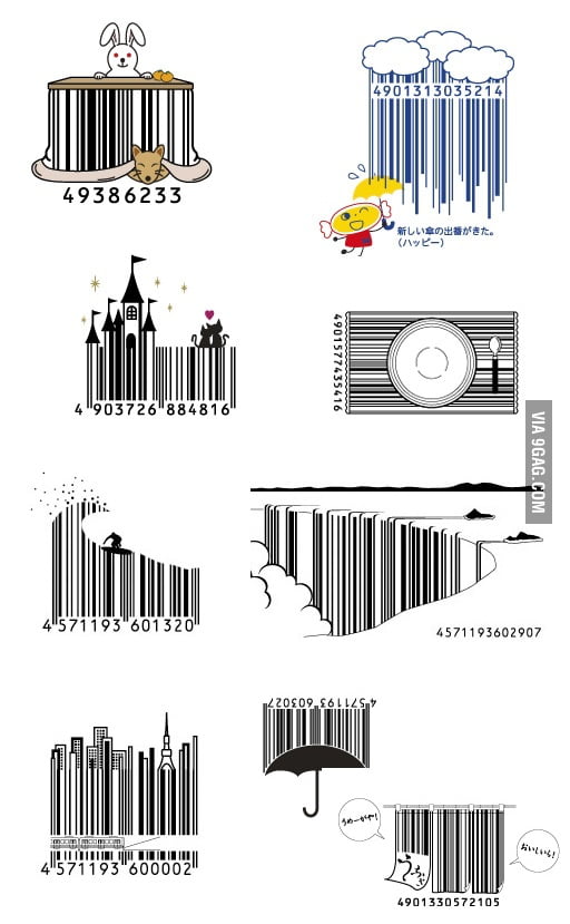 Awesome barcode is AWESOME - 9GAG