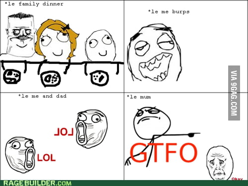 Every fu*kin time on dinner - 9GAG
