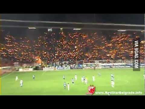 Just Red Star hooligans - 9GAG