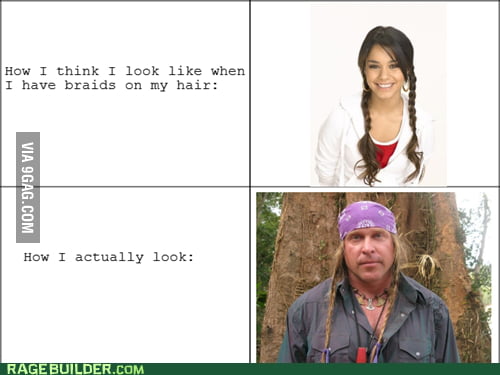 Hair braids - 9GAG