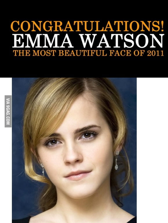 Emma Watson the most beautiful face - 9GAG