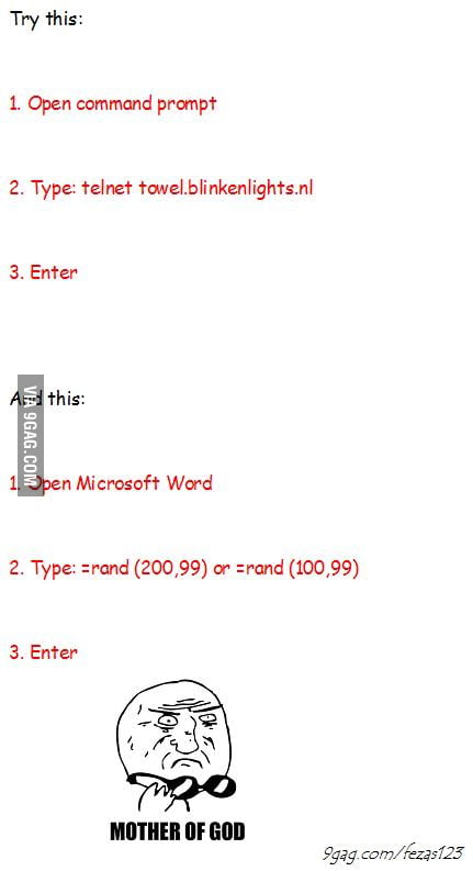 Try this - 9GAG