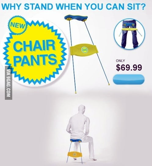 Chair pants - 9GAG