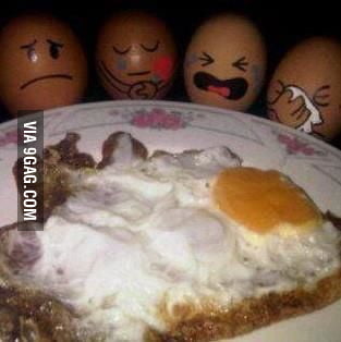 You are the only EGG-ception :( - 9GAG