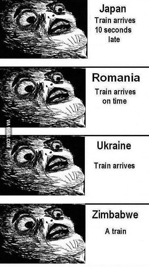 Troll train - 9GAG