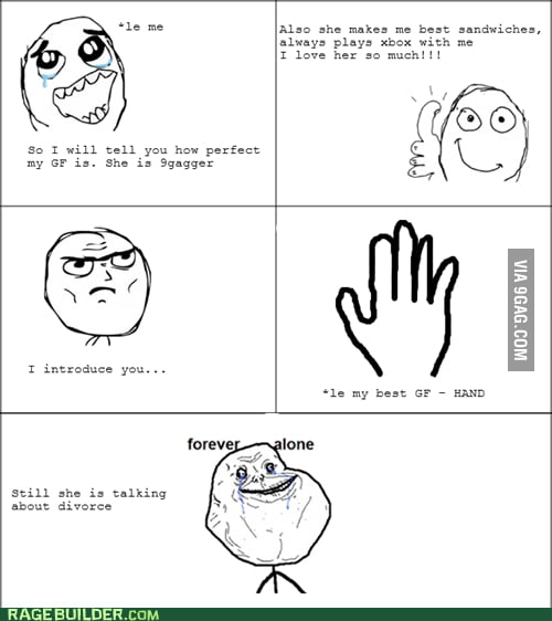 Forever Alone lvl:85236 - 9GAG