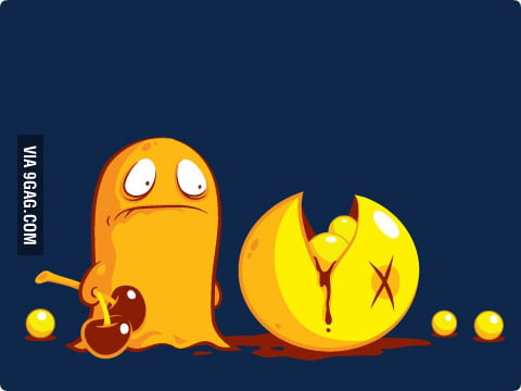 Poor Pacman - 9GAG