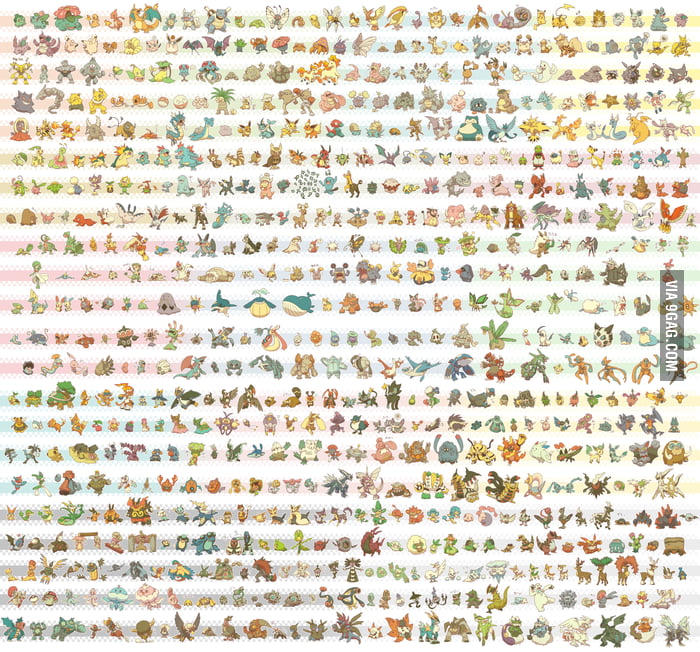 All 646 Pokemon - 9GAG