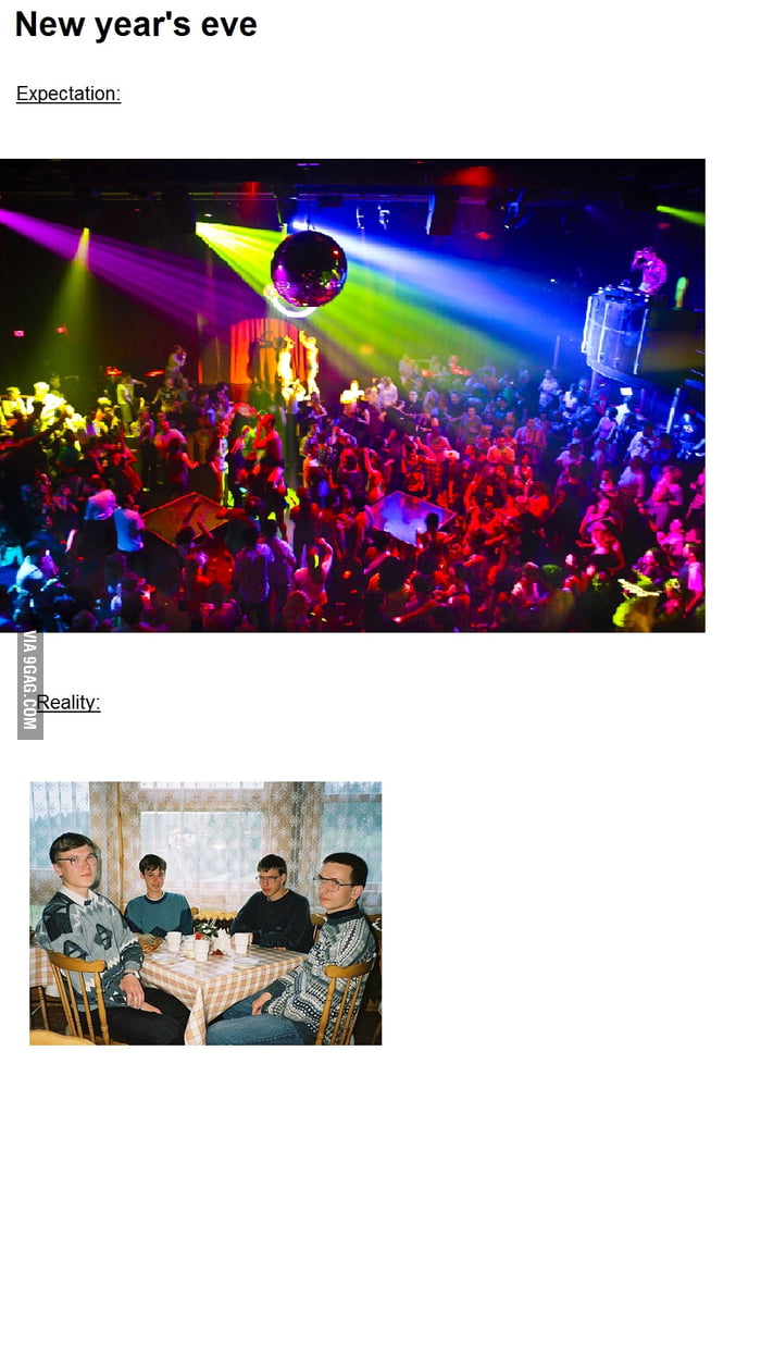 New year's eve - 9GAG