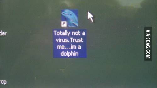 Definitely not a virus - 9GAG